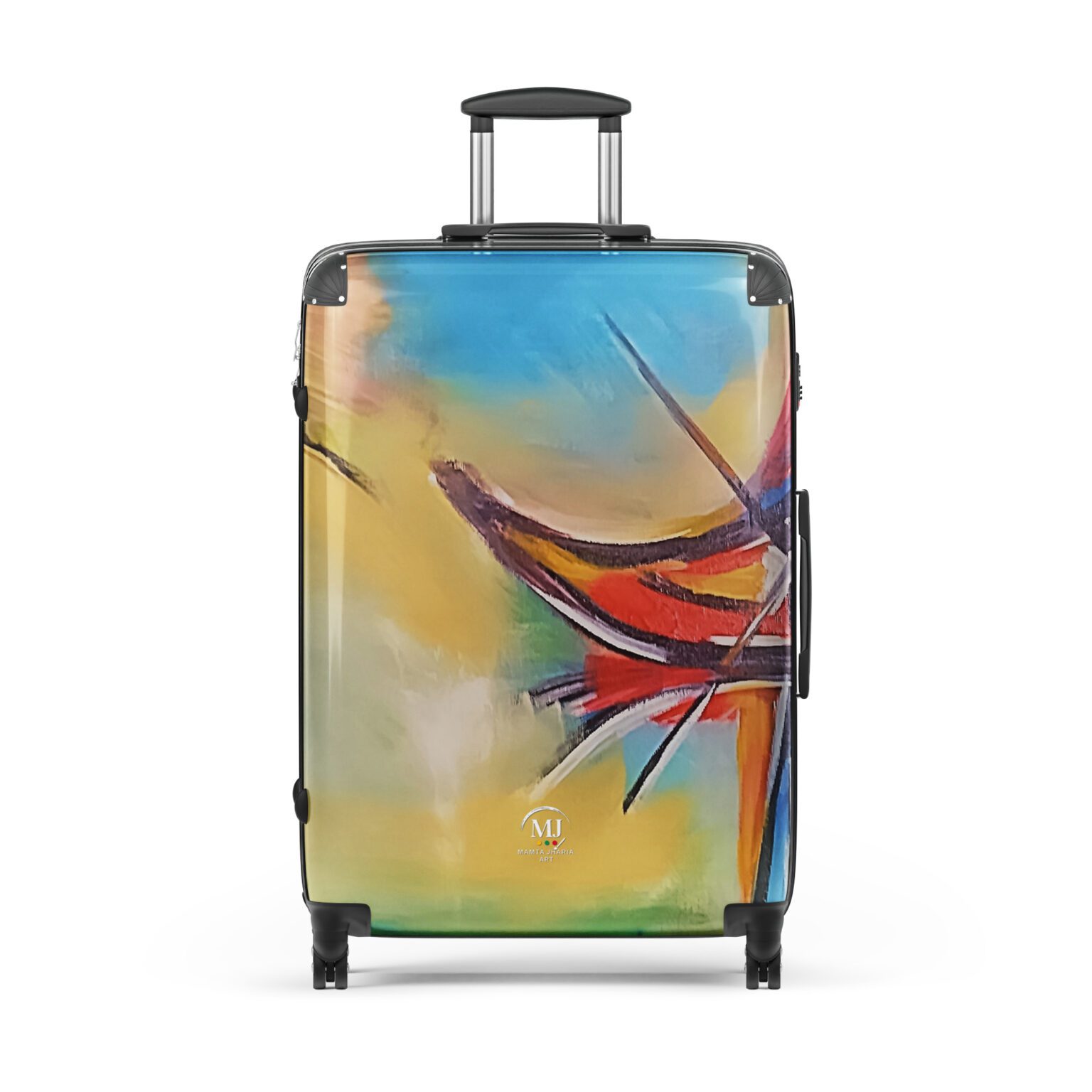 Hard-shell suitcase by Mamta Jharia | Original Art, Prints & Lifestyle ...